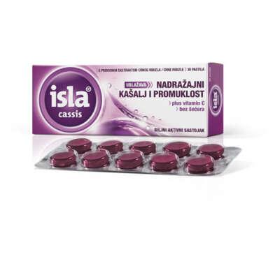 ISLA CASSIS 30 PASTILA | Med-X Apoteka | Međunarodna dostava