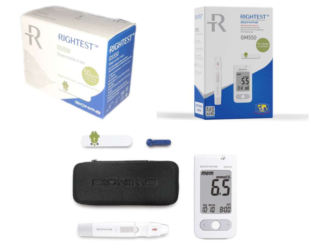 BIONIME RIGHTEST TRAKICE GS550 50 KOMADA | Med-X Apoteka | Međunarodna ...