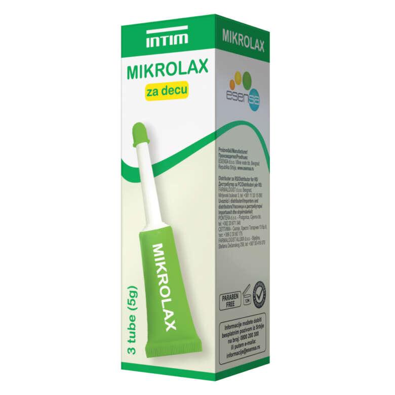 MIKROLAX ZA DECU 5G 3 KLIZME | Med-X Apoteka | Međunarodna dostava