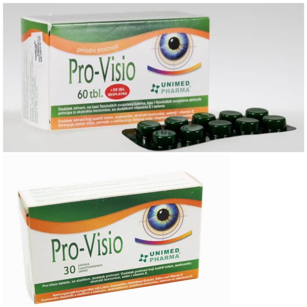 PRO-VISIO TABLETE | Med-X Apoteka | Međunarodna dostava